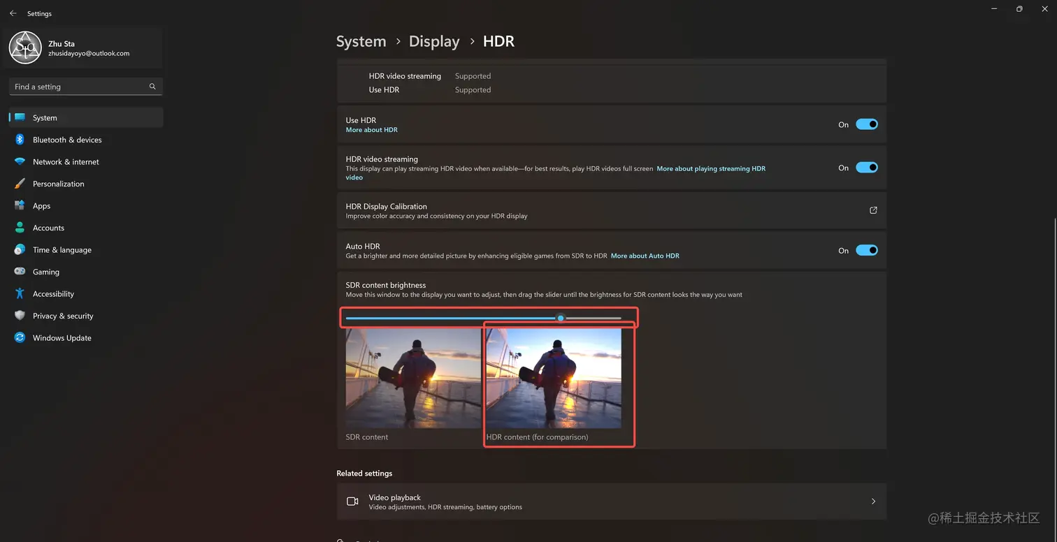 浅谈 Chrome HDR 视频渲染流程去年 Chrome 107 发布后，B 站解除了 Windows 和 macOS - 掘金