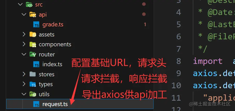 Vue3 Elementui Axios，从零开始的成绩增删改查表目标需求： 利用vue3 Elementui Plus 掘金