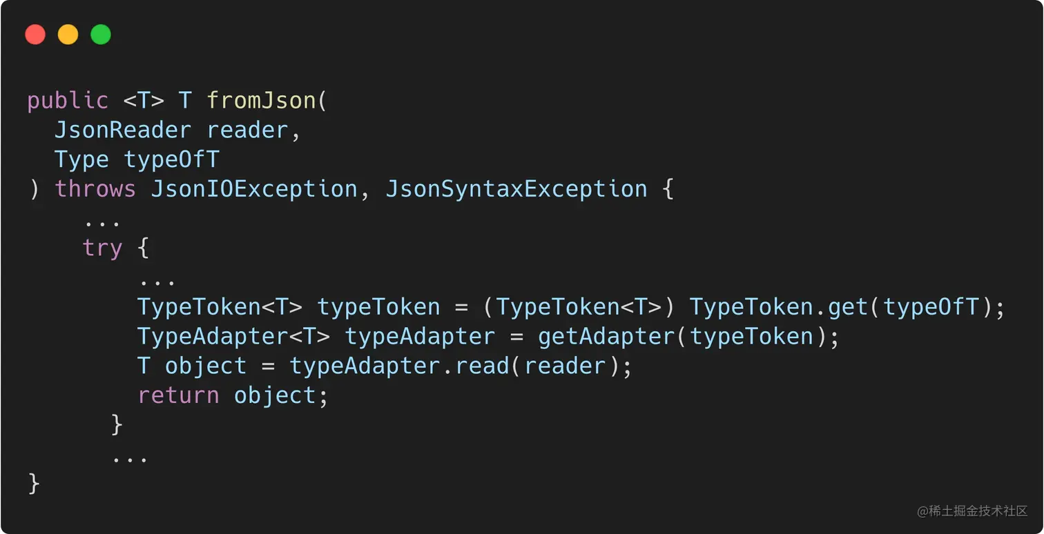 Gson#fromJson的性能分析Gson是一个Java平台的Json库，用于json的序列化和反序列化。 实践发现对 - 掘金