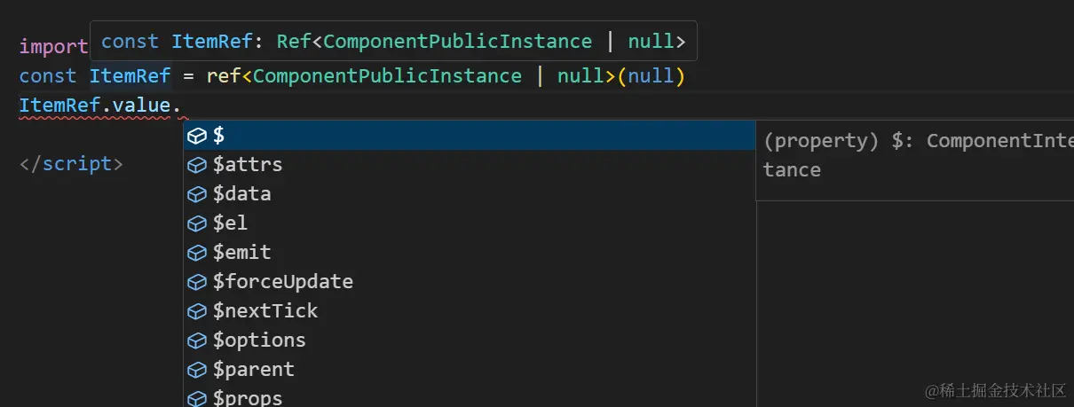 一文快速熟悉vue3中如何正确做ts类型标记前言 vue3已经出来三年多了，其中新增了组合式api，并且也提供了更好的T - 掘金
