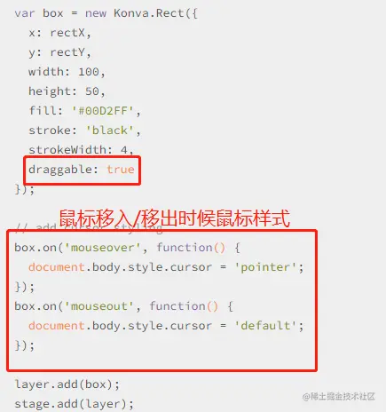 基于Konvajs（Canvas 库）的应用konvajs实操； Konva.js - 适用于桌面/移动端应用的 HTM - 掘金