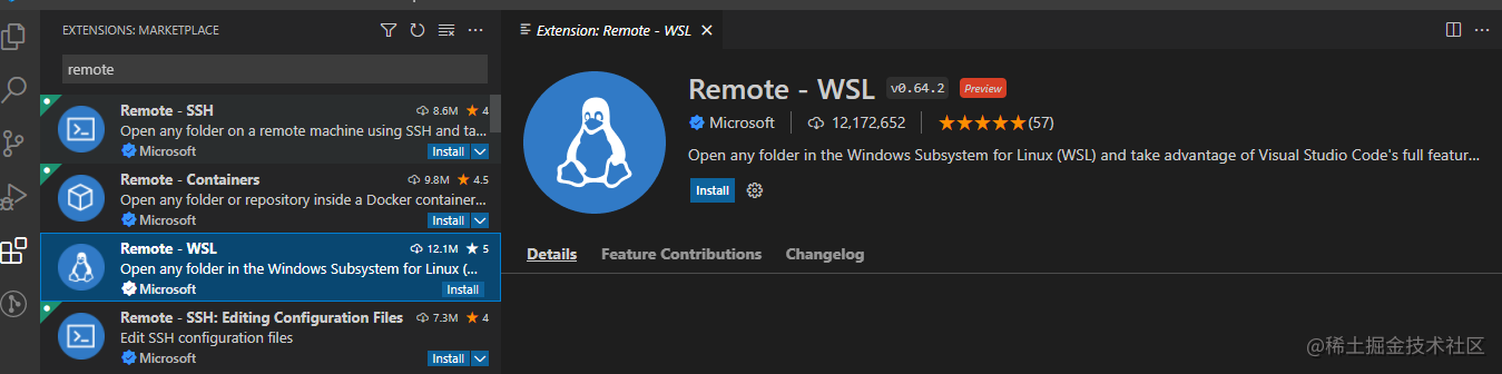 WSL2+oh-my-zsh+VS Code 开发环境搭建获得Mac下相同的开发体验 - 掘金