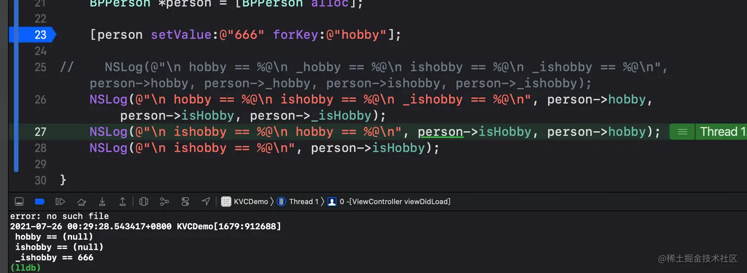 iOS进阶 -- KVC应用及原理前言 KVC又称键值编码 （Key-Value-Coding），在iOS开发中是一个比 - 掘金