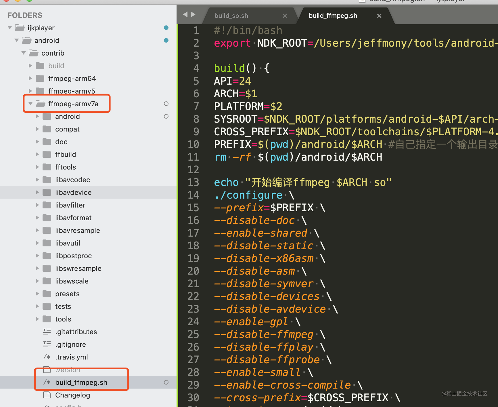 How to reuse iJkPlayer library ffMPEG function - Moment For Technology