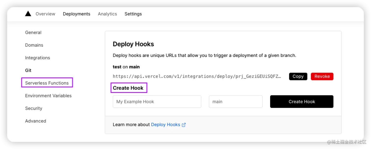 5分钟快速上线Web应用和API（Vercel）Vercel Vercel 你可以理解为一个部署工具，支持部署静态网页和 - 掘金