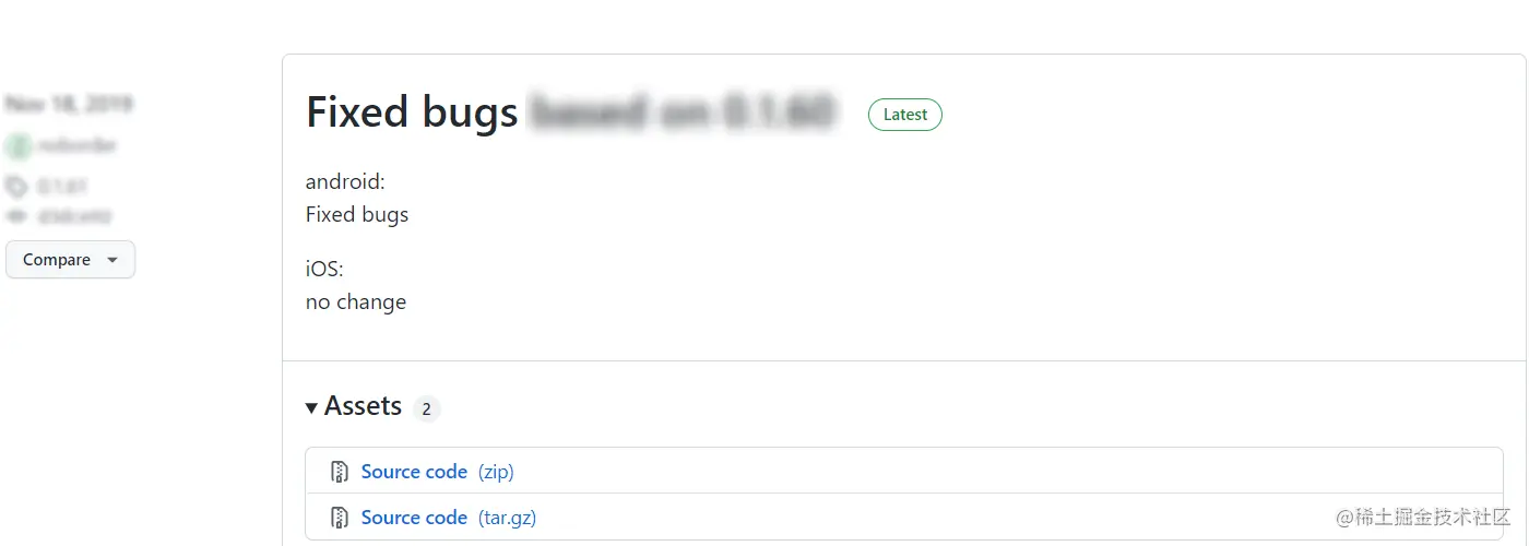 实用小技巧：自动生成版本日志Release notes在GitHub上发布新版本时，我们通常会填写版本名称以及内容。怎样 - 掘金