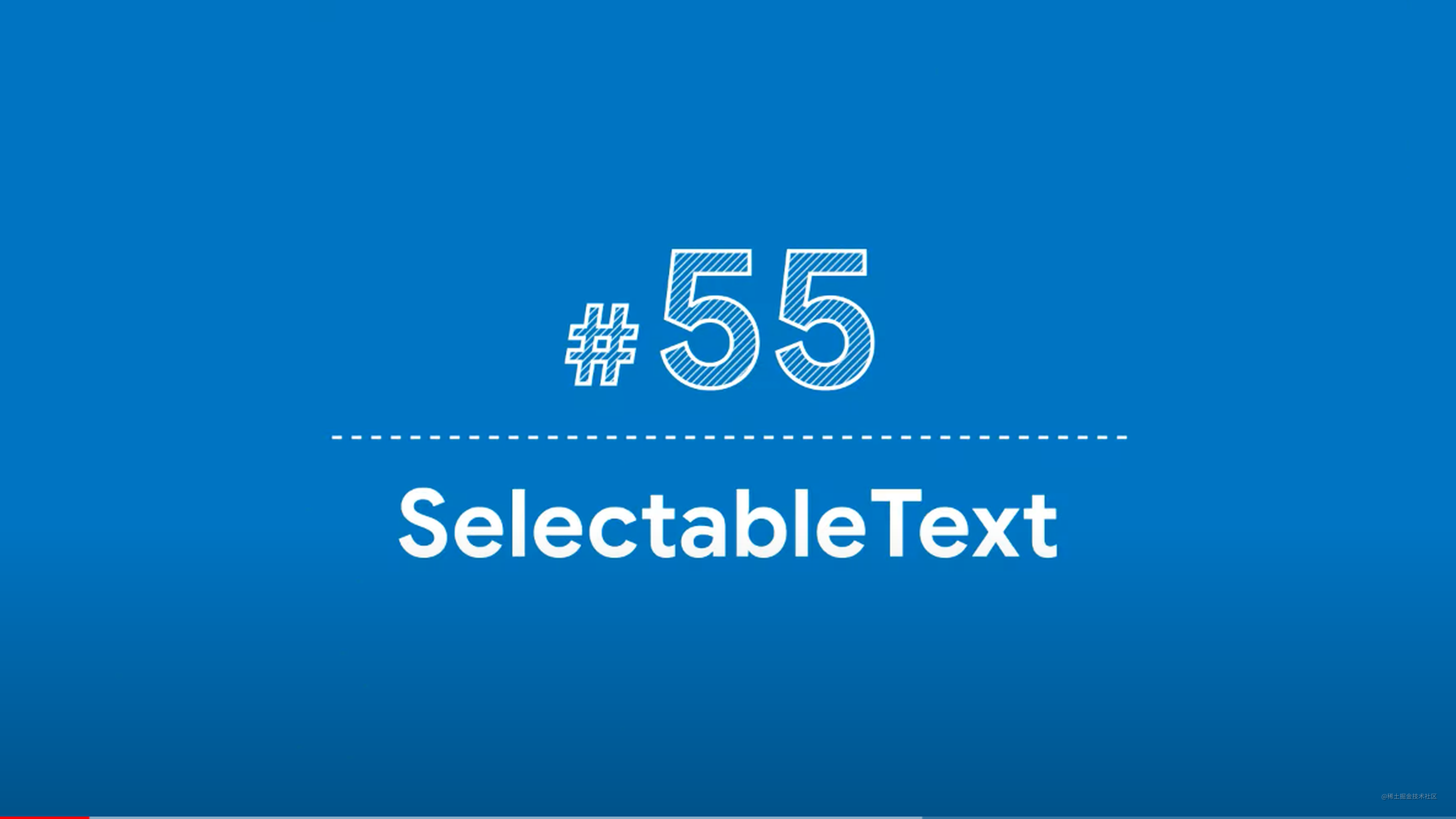 Flutter Widget 之SelectableText - 掘金