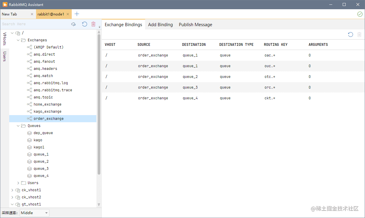 免费的RabbitMQ GUI客户端工具推荐 - 掘金