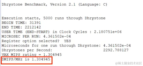 DSP学习笔记（一）| Xtensa 使用例程记录Dhrystone Example Using the Active - 掘金