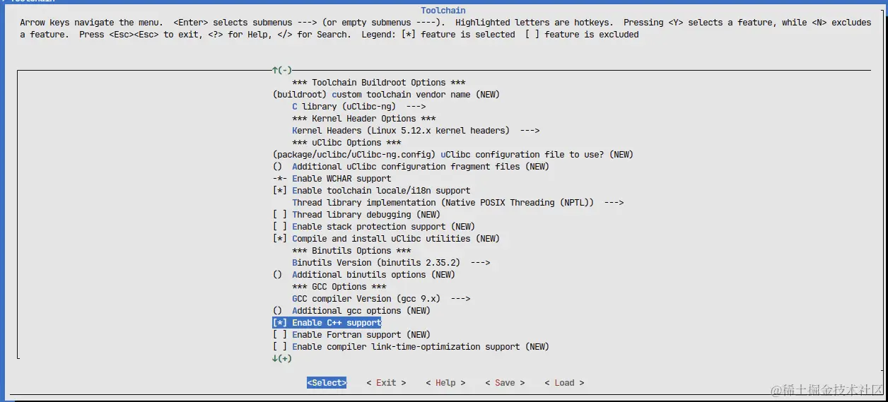 实践[嵌入式] buildroot支持qt5配置1. 进入buildroot文件夹，执行make menuconfig进 - 掘金
