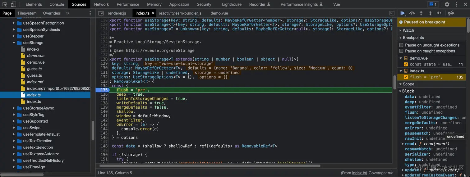 读 vueuse 源码，自己封装 vue hook 的思路拓宽了我正在参加「掘金·启航计划」 准备工作 1. 准备环境 - 掘金