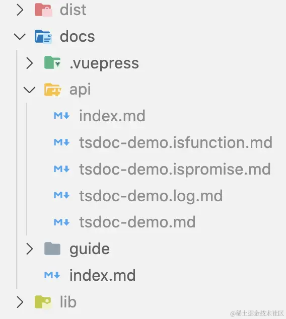 基于TSDoc规范生成漂亮的开源项目文档为开源（或私有）项目编写一个漂亮且实用的使用文档，这个要求一点都不过分吧🐶，本 - 掘金