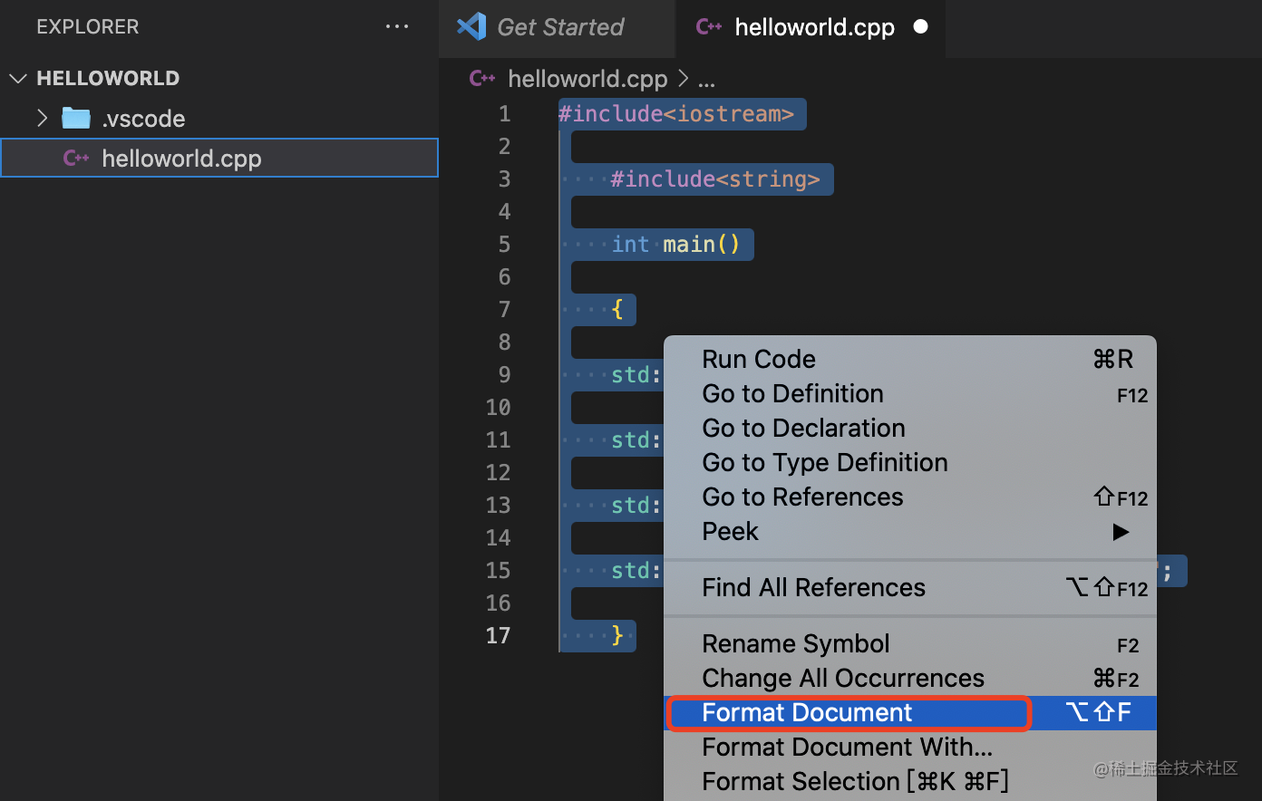 VsCode 创建C++项目配置之launch/tasks.json文件配置（macos版） - 掘金