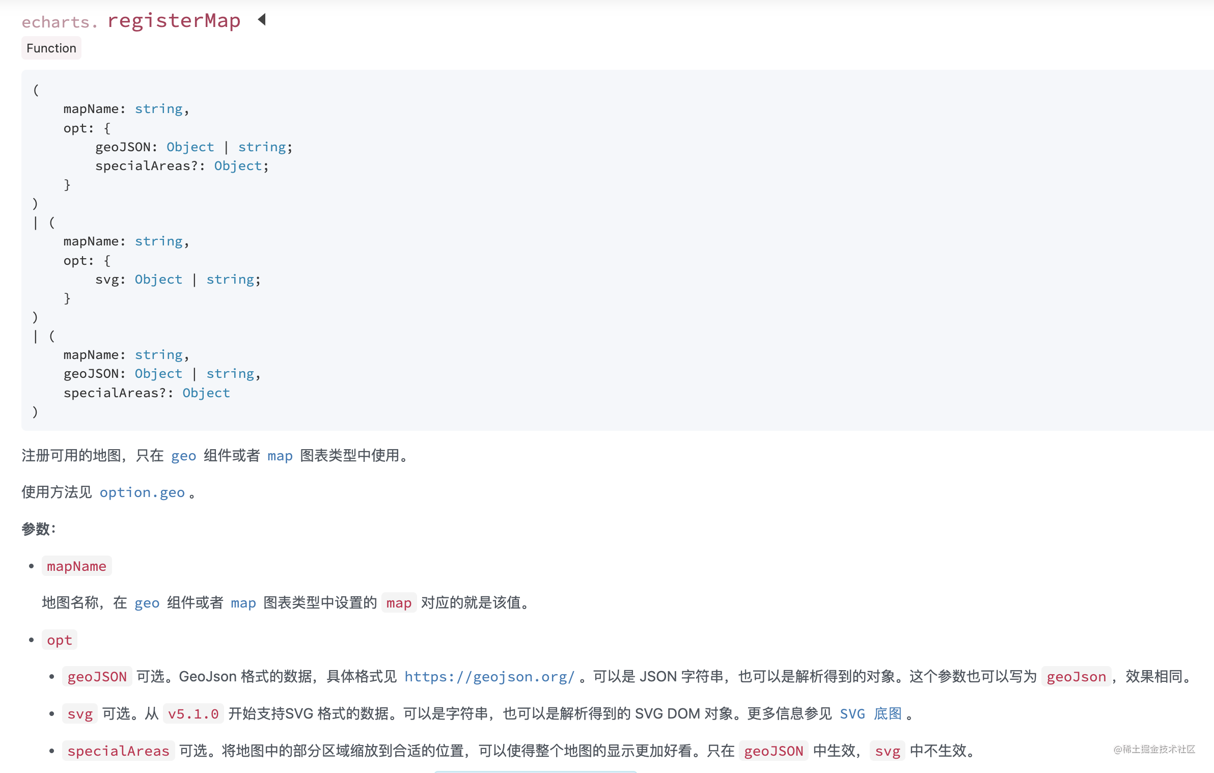 react中使用echarts来绘制中国地图 - 掘金