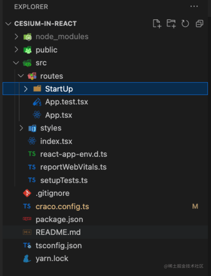 1 在react Create App中使用cesium 掘金 