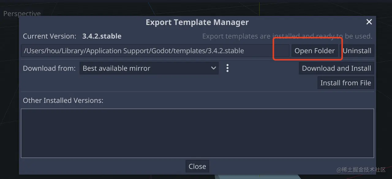 Godot3编译和iOS模板本篇是记录自己之前研究Godot版本3.x时的笔记(例如3.5.2)，用于编译Godot源码 - 掘金
