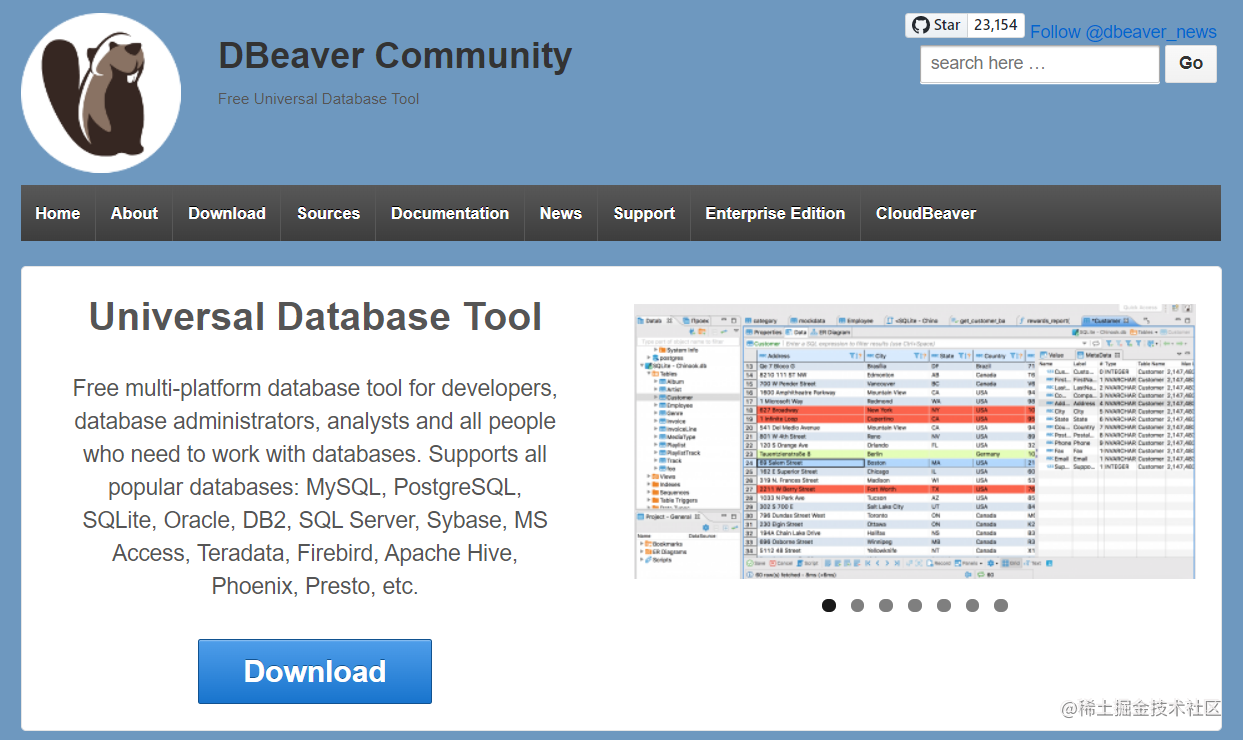 再见收费的Navicat，DBeaver真强大 - 掘金