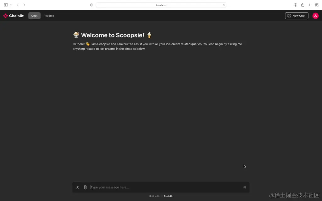 使用 Chainlit 和 LangChain 构建聊天机器人应用程序在本文中，我们将使用 Chainlit 为我们的聊 - 掘金