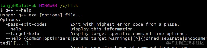 FLTK安装FLTK安装 FLTK是C++的一款出色的GUI库。但是C++一直是非常烦人，装一个库都要自己编译，而且还容 - 掘金