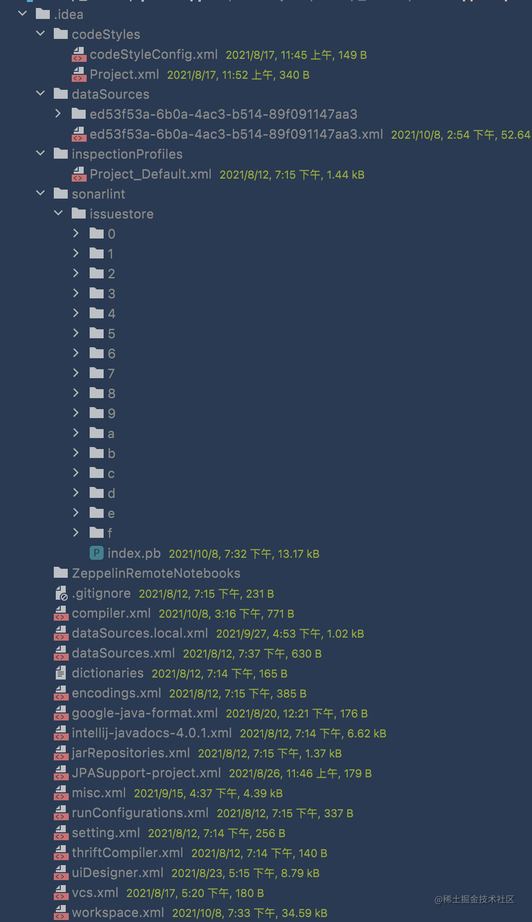 GIT-使用IDEA开发的.gitignore模板 - 掘金