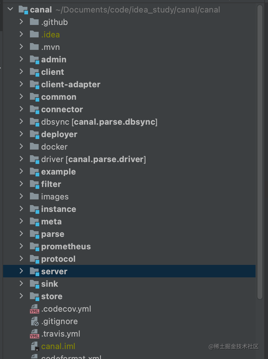 Canal source code analysis series - engineering structure description - Moment For Technology