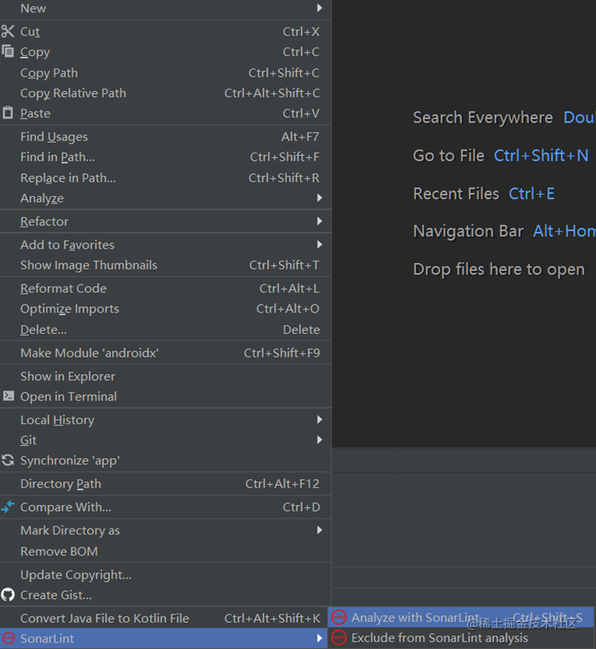 Android Studio使用 SonarLint插件 - 掘金