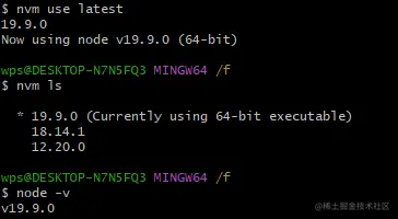 nvm安装使用详解，以及gnvm简单介绍本文将通过更加详实的内容，再次细致地介绍下 nvm 和 gnvm 两种版本管理工 - 掘金