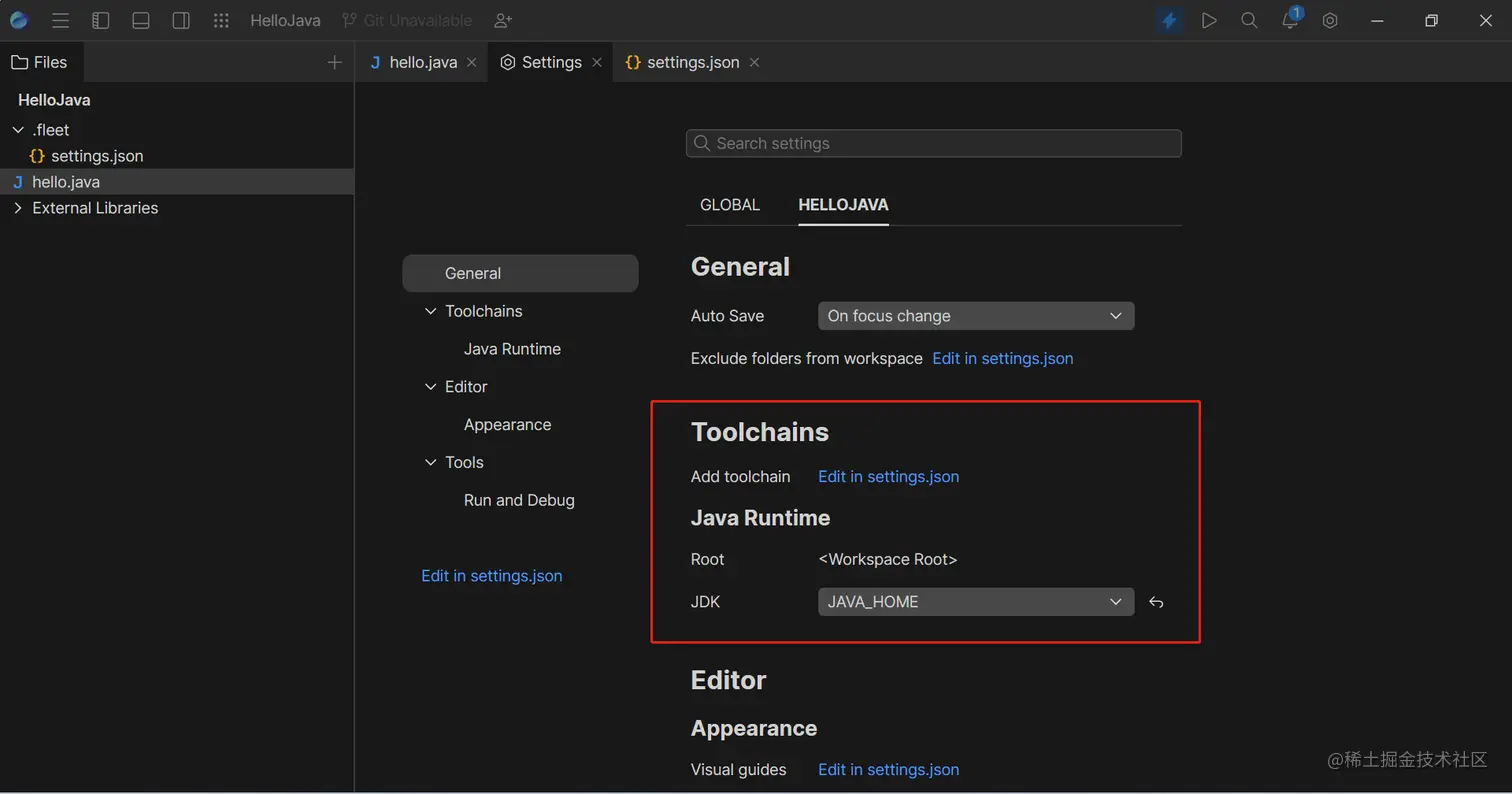 JetBrains Fleet安装及使用教程本文作者:小赞(clozer) 邮箱:clozer@foxmail.com - 掘金