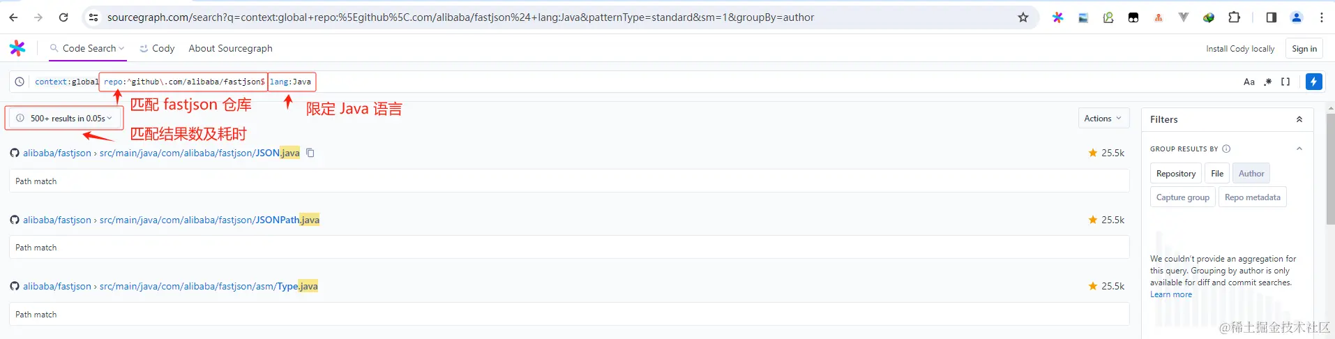 【安利】代码搜索工具 Sourcegraph 使用及部署Sourcegraph 支持在任何规模的代码库中搜索代码，并为g - 掘金