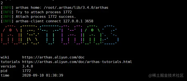 Java诊断工具Arthas入门教程携手创作，共同成长！这是我参与「掘金日新计划 · 8 月更文挑战」的第29天，点击查 - 掘金