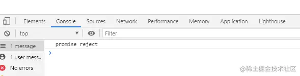 错误捕获,try catch能不能捕获到promise.reject()的错误? - 掘金