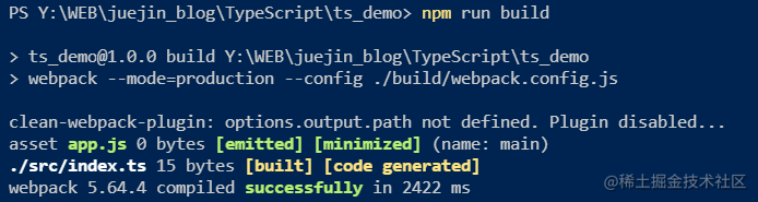 【TS】快速上手（五）使用webpack配置TS项目 - 掘金