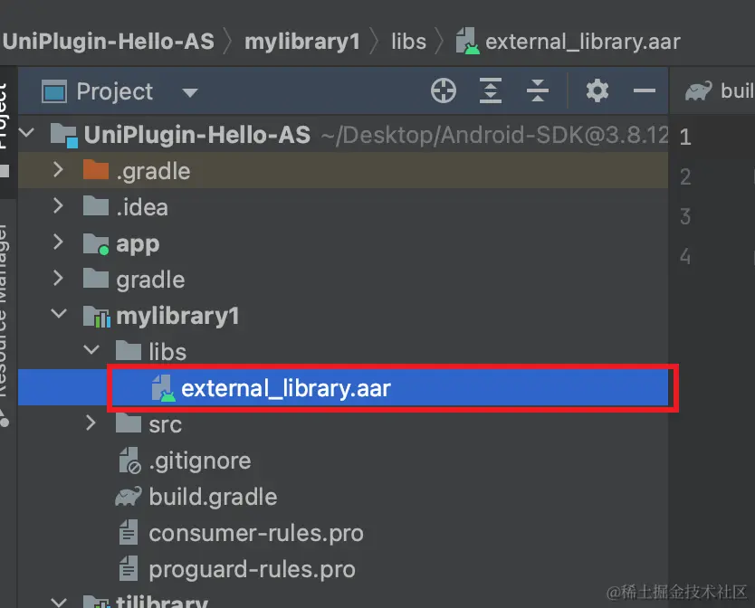 uniapp安卓应用使用第三方原生aar包用uniapp开发的安卓app需要使用第三方原生aar包，第三方原生的aar包 - 掘金