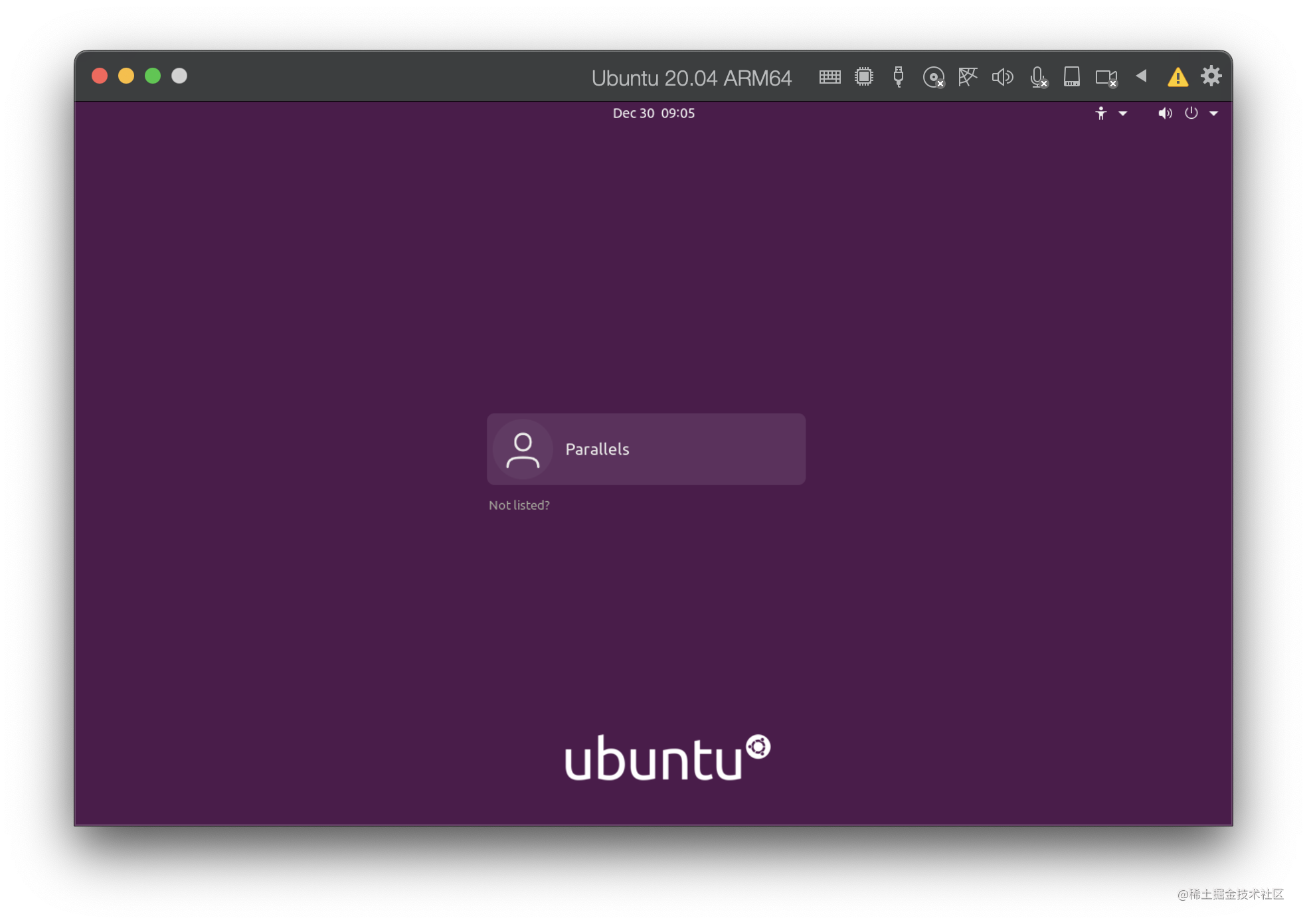 M1 M2 M系列芯片 Mac 安装 Parallels Desktop 安装 Linux 安装 SSH 安装 MySQL - 掘金