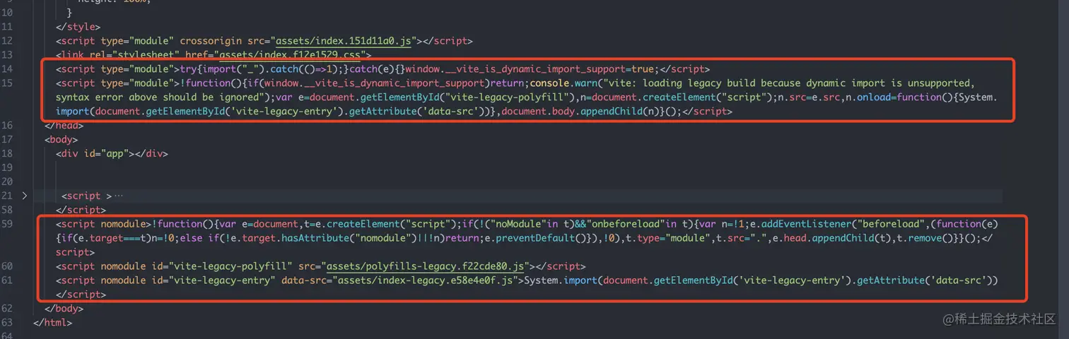 【解决】vite 项目打包空后在 android 中白屏### 一、原因 在使用 vue + vite 开发，测试时发现 - 掘金