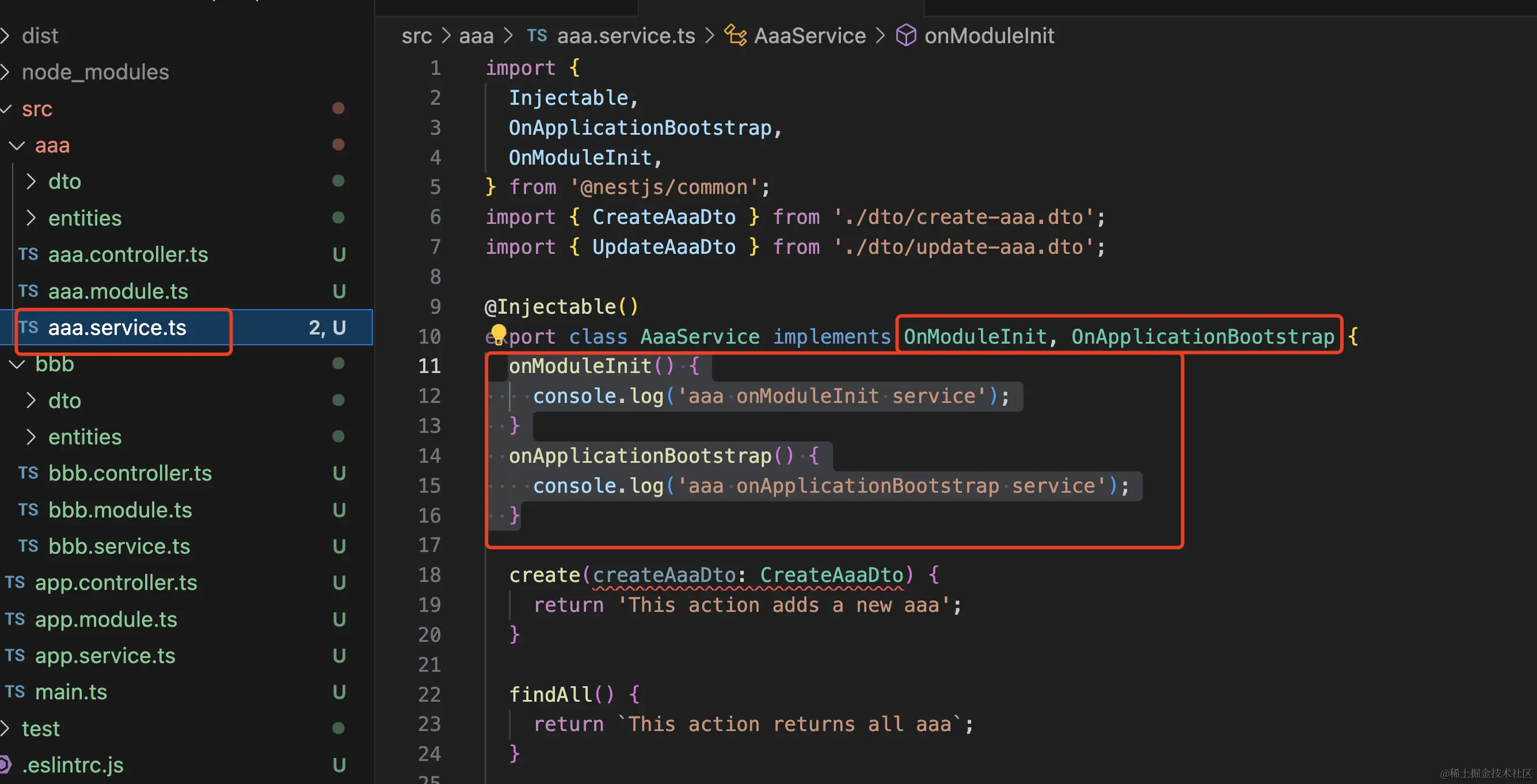 Nestjs的全局模块和生命周期1. 全局模块出现的原因 模块导出provider，而另一个模块要使用时必须import - 掘金