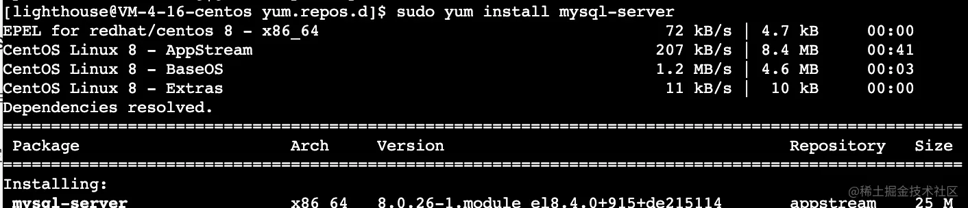 解决centOS 8 failovermethod 和 appstream报错问题yum update 之后 系统变成了 - 掘金