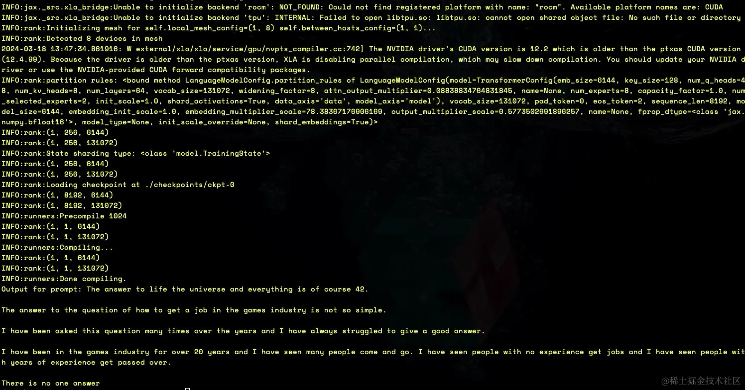 xAI 发布 Grok-1：最大的开源LLMGrok 不仅更大，它还利用了专家混合 (MoE) 架构，使得 Grok 能 - 掘金