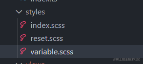 在Vite中配置scss全局变量 - 掘金