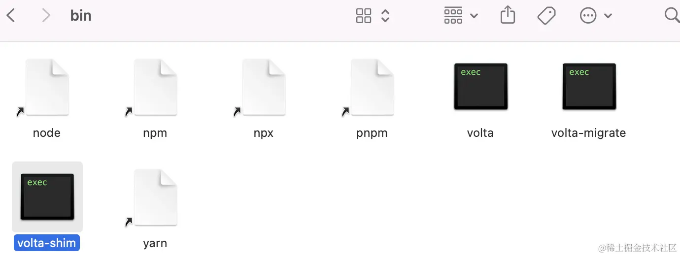 使用volta统一了前端各项目的node版本逛帖子的过程中看到《我写了一个根据项目自动切换node版本的插件，再也不用手 - 掘金