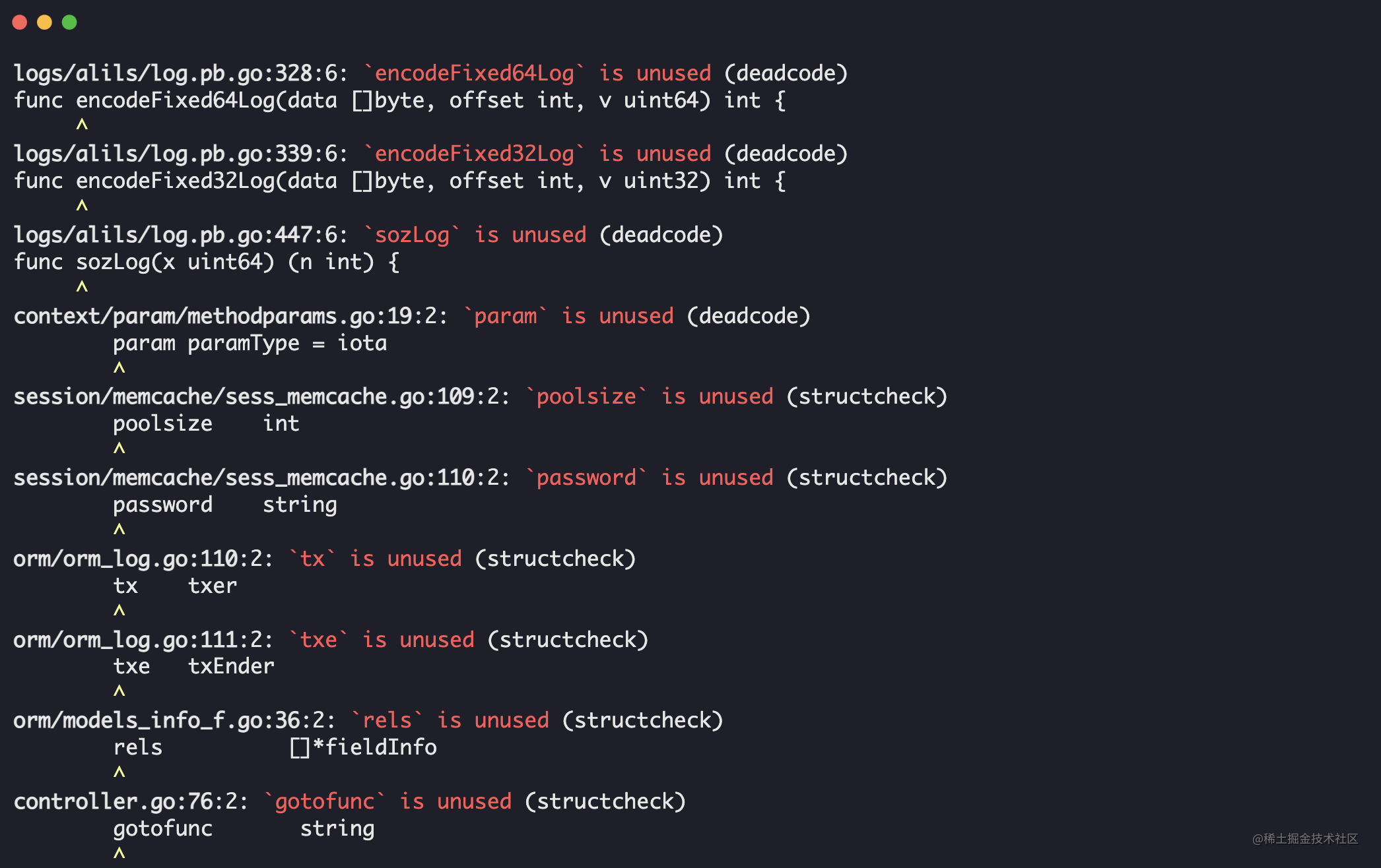 Golang 聊聊最经典的 linter—— golangci-lint 怎么用 - 掘金