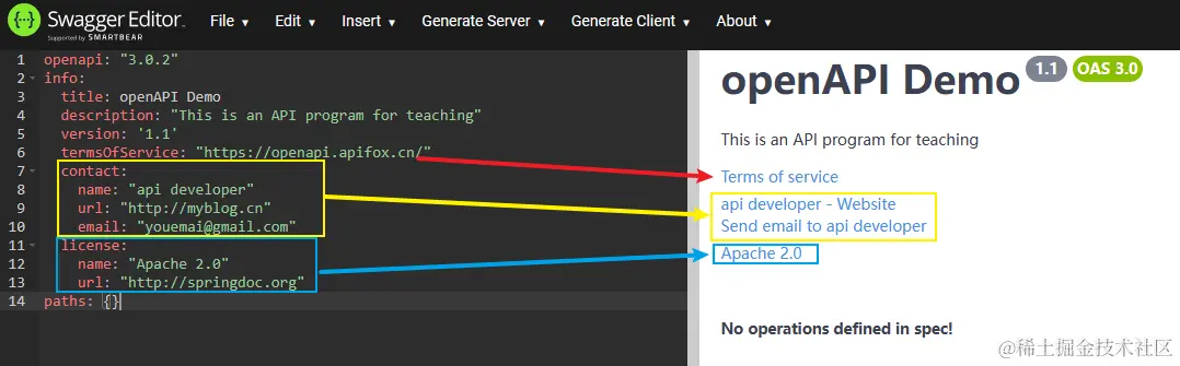 openApi3 规范及knife4j使用 - 掘金