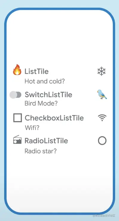 Flutter Widget 之 SwitchListTile请花点时间回想一下，你上次查看设置页面的情况，哇，你可能对 - 掘金