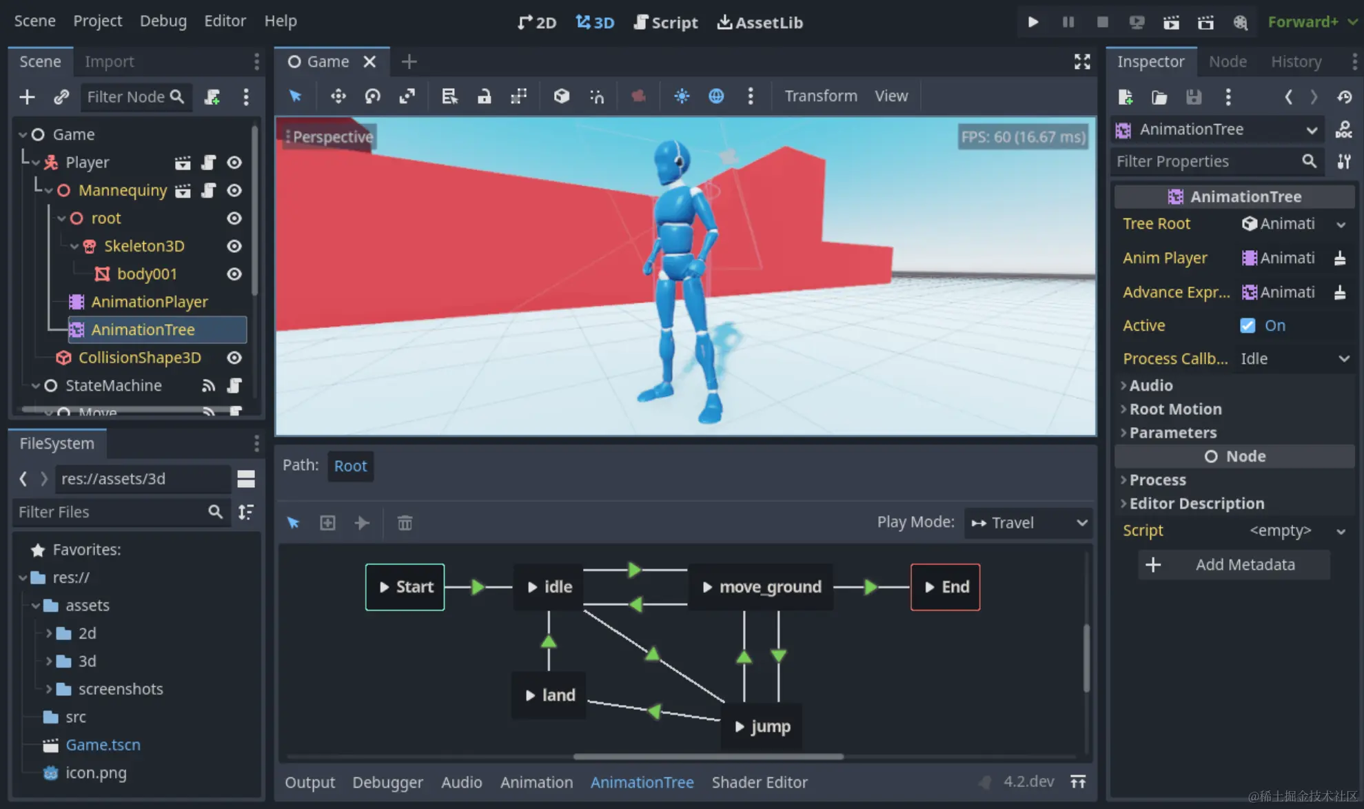 从零开始独立游戏开发学习笔记（六十五）--Godot 学习笔记（一）--入门-结束因为 unity 不行了，所以换 go - 掘金
