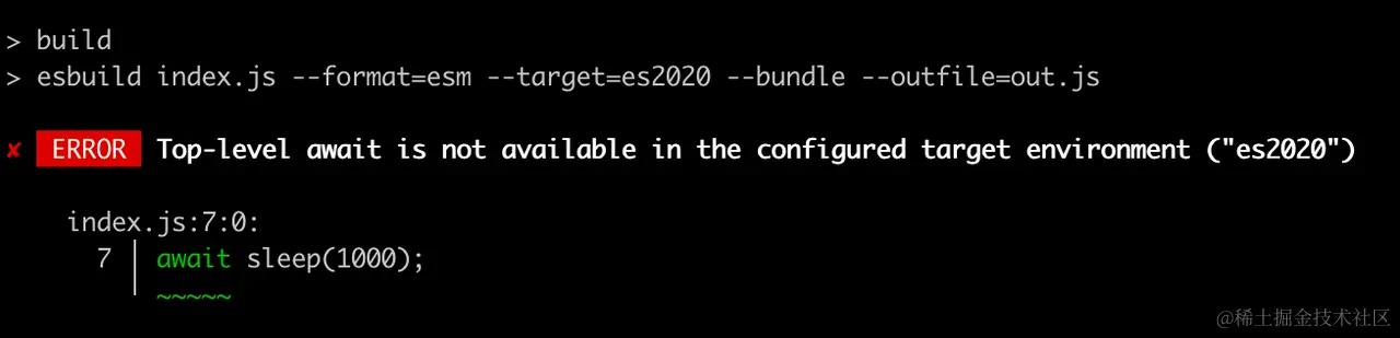 (建议收藏) 深入了解 Top-level await在本文中，我们将对 Top Level Await 的 Speci - 掘金