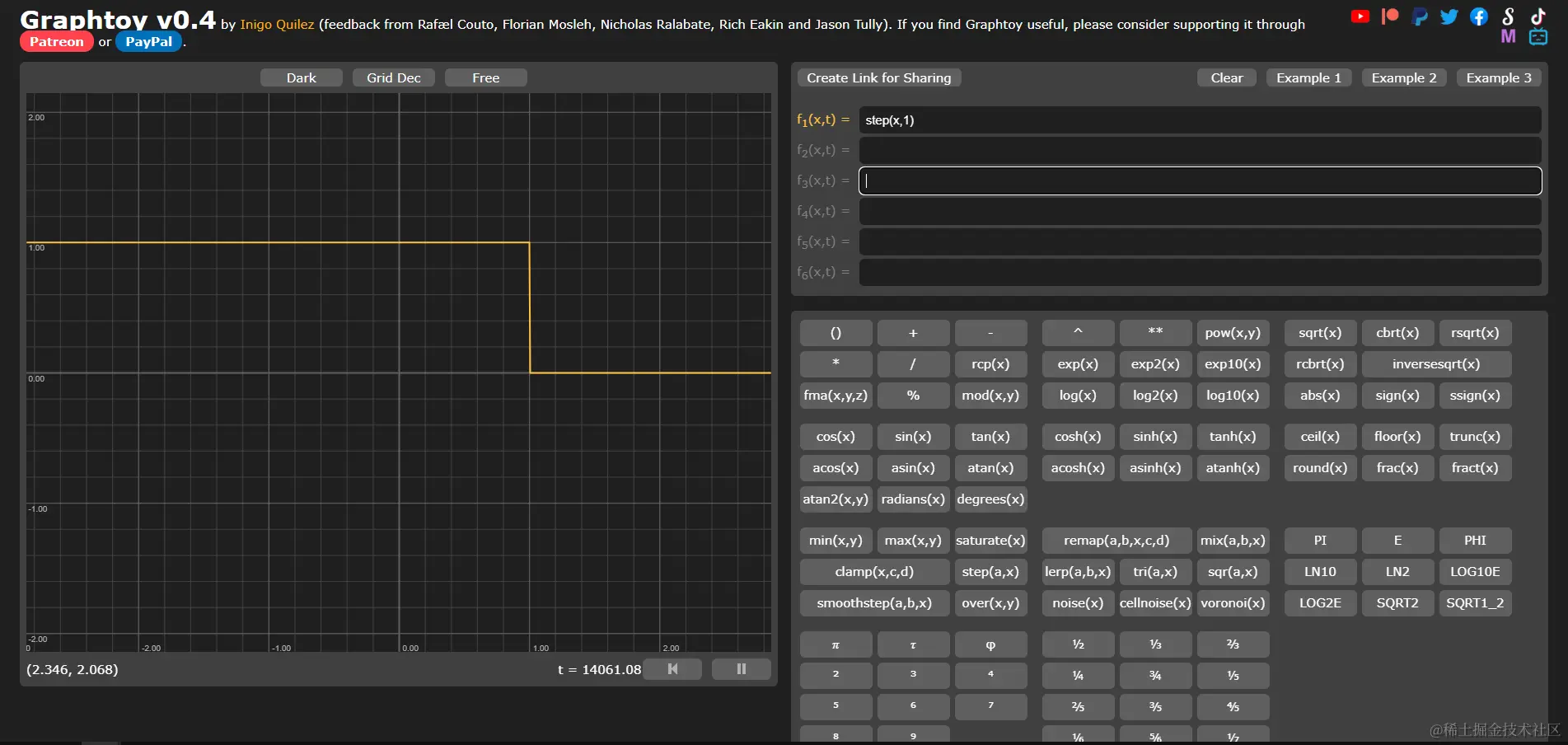 shader 中的 step()和 smoothStep()前言 今天我们来学习 shader 中的 step()函数和 - 掘金