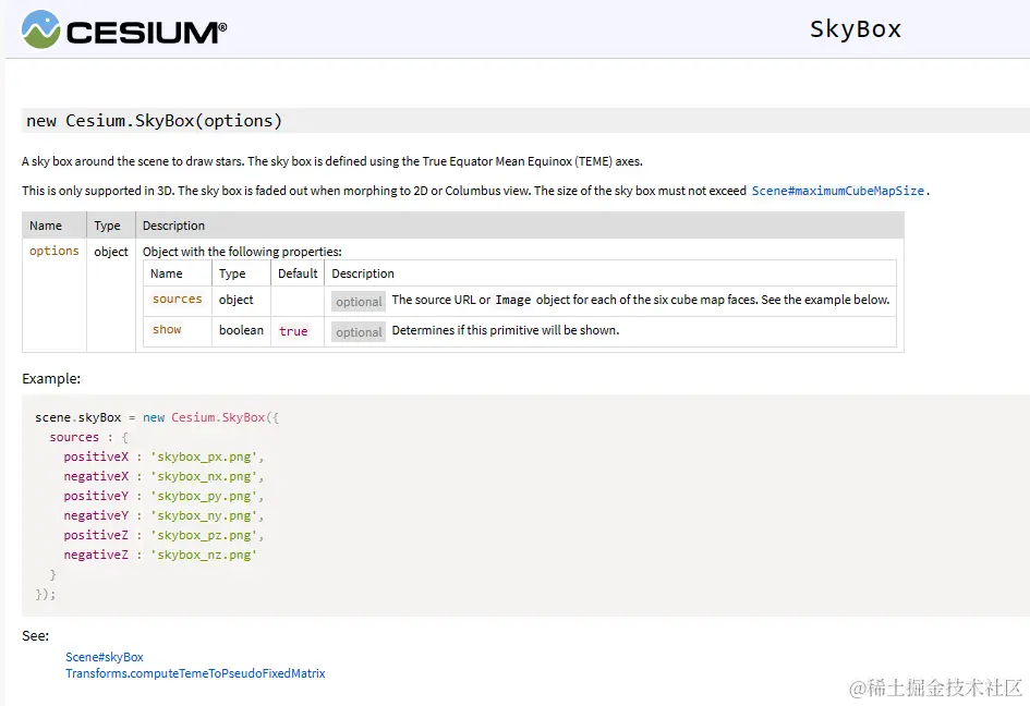 cesium 背景图片设置、远近景天空盒设置cesium 背景图片设置、远近景天空盒设置 1. 基本架构设计 背景、天空 - 掘金