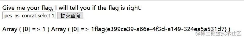 CTF WEB SQL注入 writeups1. [SUCTF 2019]EasySQL 1 尝试了字符型、数字型注入， - 掘金