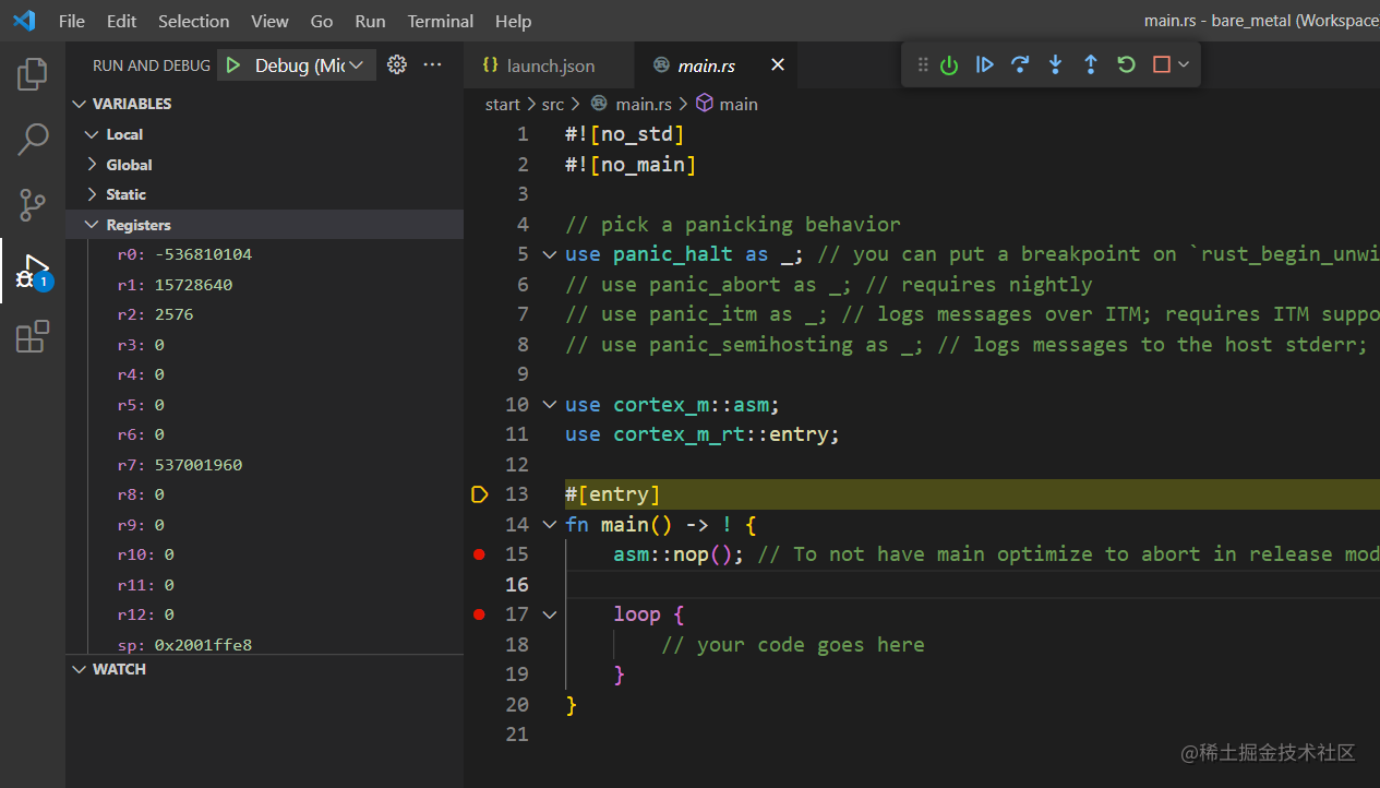 Rust ARM Cortex-M 单片机开发 - 掘金