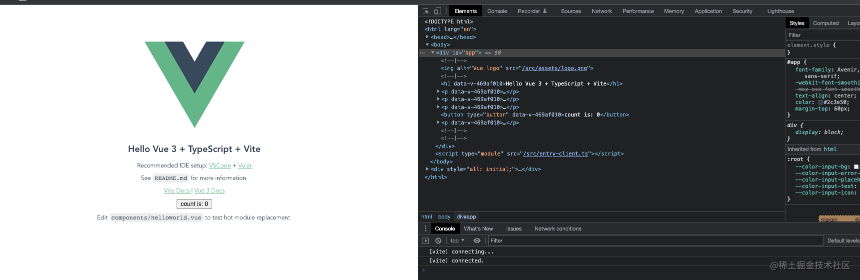 教你使用 koa2 + vite + ts + vue3 + pinia 构建前端 SSR 企业级项目 - 掘金